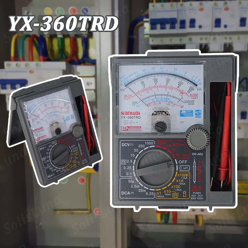Jual Multimeter Multitester Analog Meter Fuse Diode Protection DC AC ...