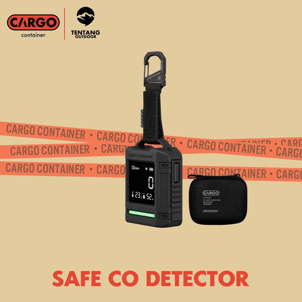 Jual Safe CO Detector CARGO CONTAINER Thermometer Kelembapan Suhu ...