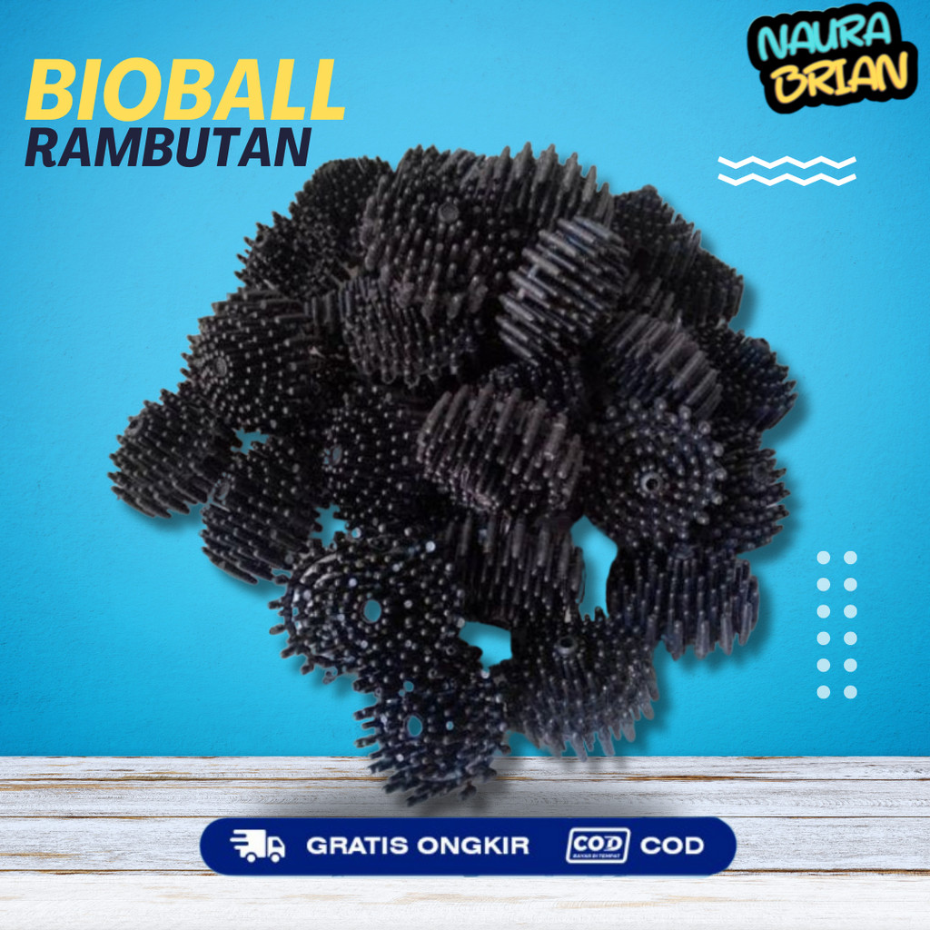 Jual Bio Ball Bioball Rambutan Media Filter Aquarium Kolam Untuk ...