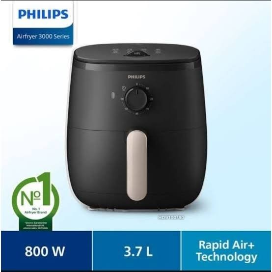 Jual Air Fryer Philips HD 9100 Philips Air Fryer 3.7 Liter HD 9100/80 ...