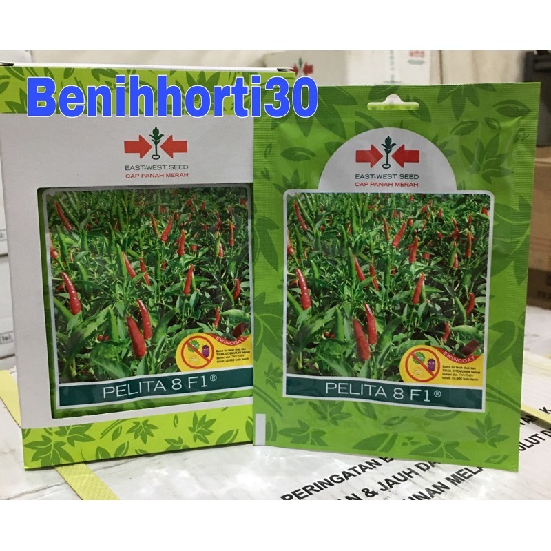 Jual Benih Cabe Rawit Pelita 8 F1 isi 350 butir badarmart | Shopee ...