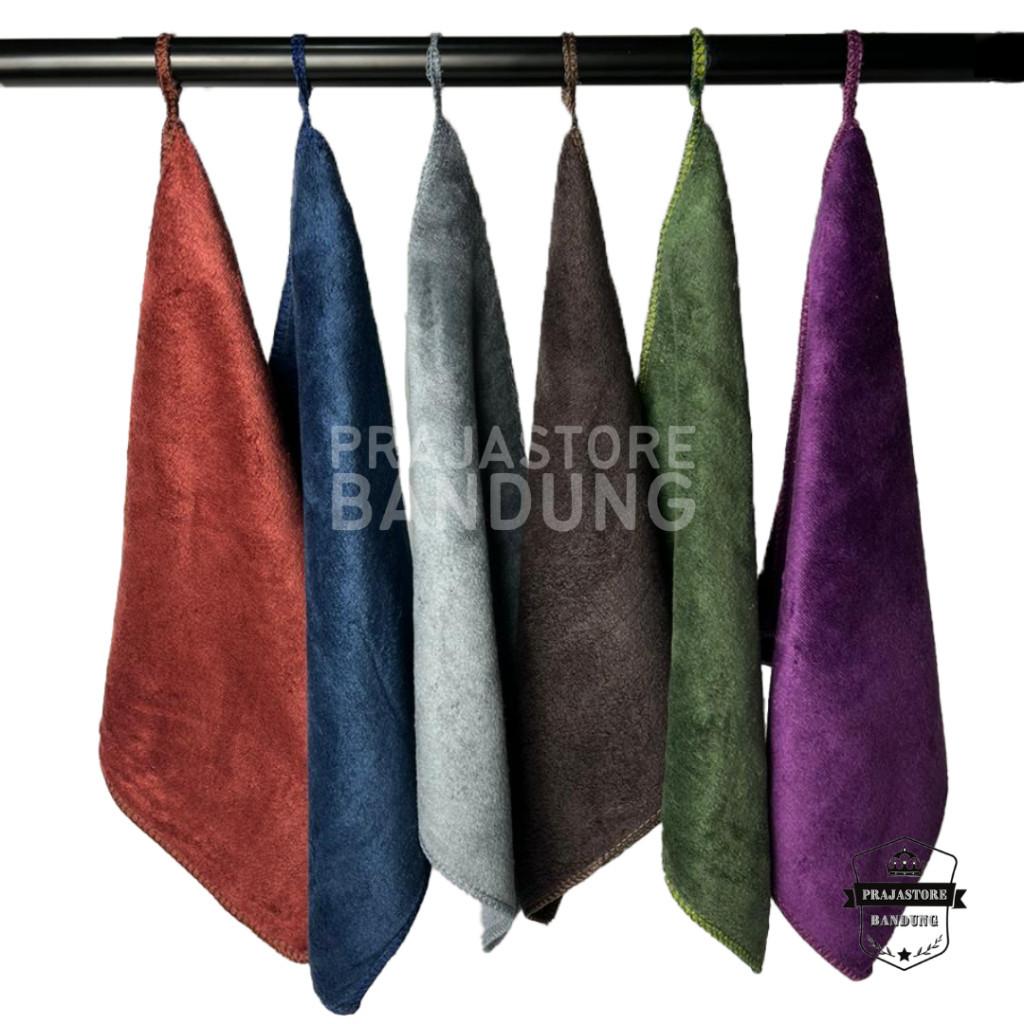 Jual Handuk Wajah 30x30cm Microfiber Face Towel 430 Gsm | Shopee Indonesia