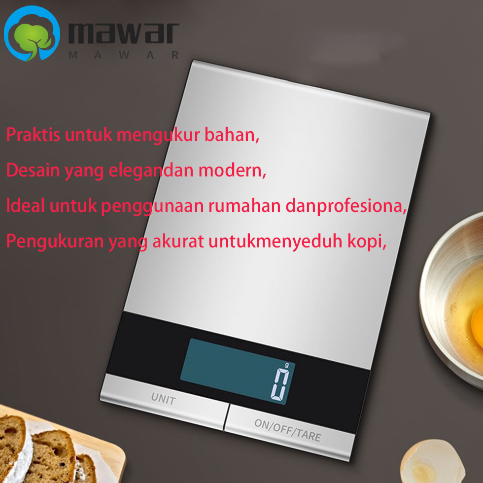 Jual Timbangan Digital /Tampilan LCD HD/Kitchen Electronic Scale ...