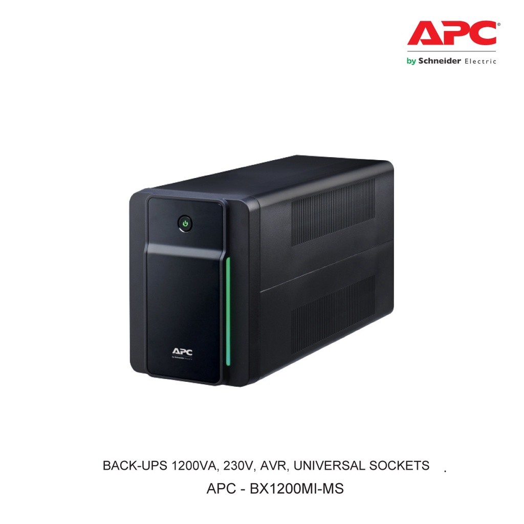 Jual Schneider Apc 1200Va Back Ups 230V Avr Universal Sockets | Shopee ...
