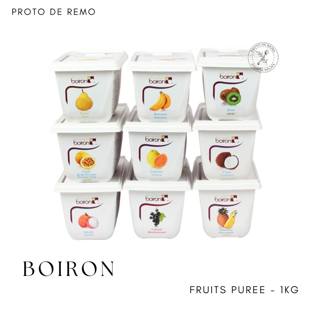 Jual Boiron Frozen Fruits Puree | Bubur Buah Beku - 1KG | Shopee Indonesia