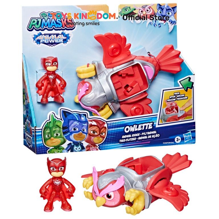 Jual Toys Kingdom Pj Masks Set Deluxe Animal Rider F5204 Random Toys ...