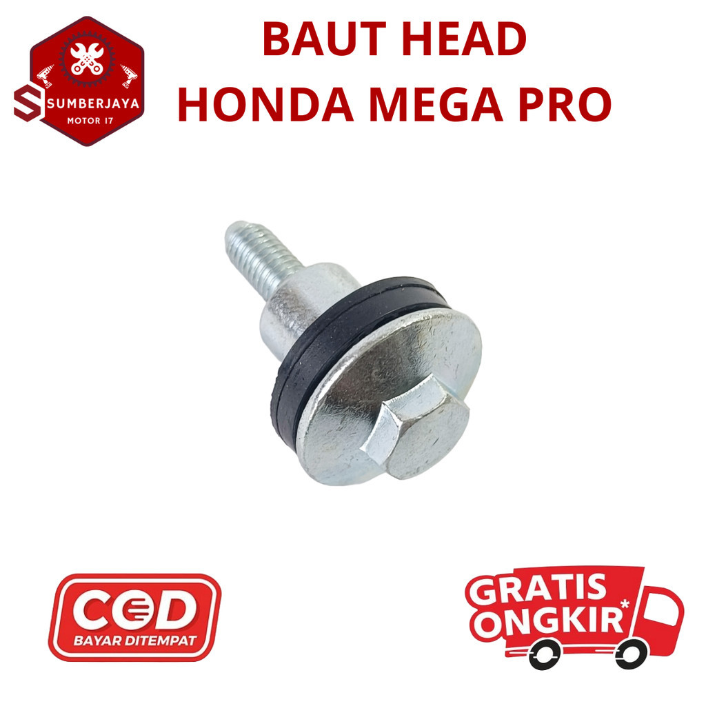 Jual Baut Head Mega Pro / Baut Tutup Silinder Head Mega Pro 150 Mega ...