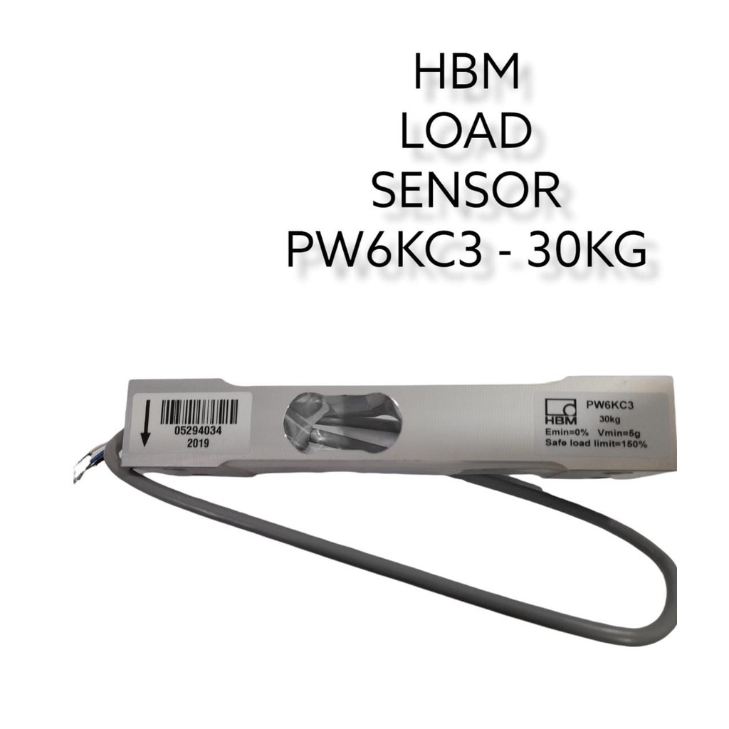 Jual HBM Loadcell 30kg PW6KC3 -30 kg Sensor Timbangan 13cm x 2cm x2cm | Shopee Indonesia