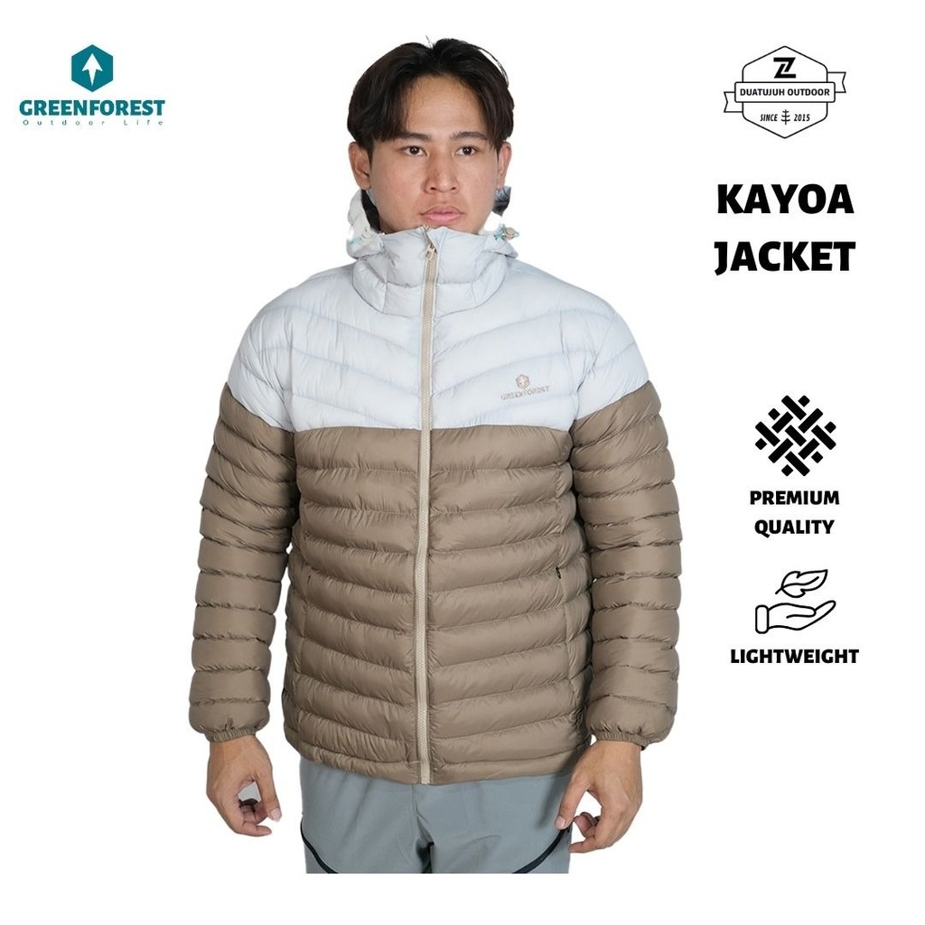 Jual Greenforest Kayoa Jaket Puffer Gorpcore Musim Dingin | Shopee Indonesia