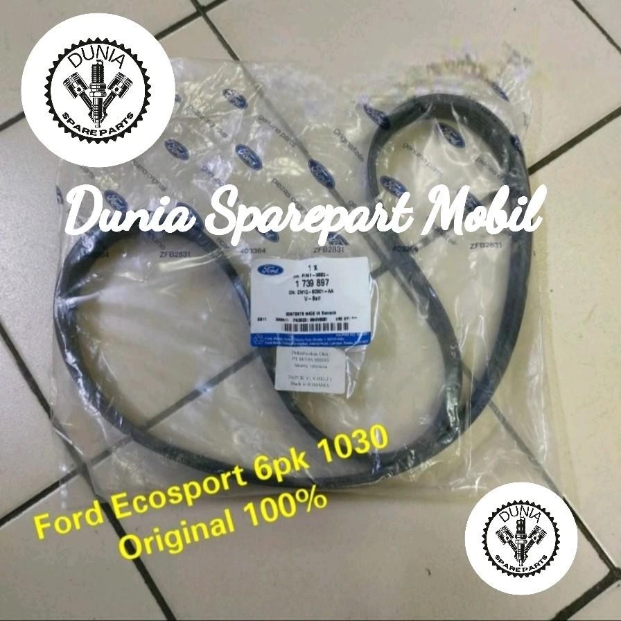 Jual Fan Van V belt tali kipas 6pk 1030 Ford Ecosport Original | Shopee Indonesia