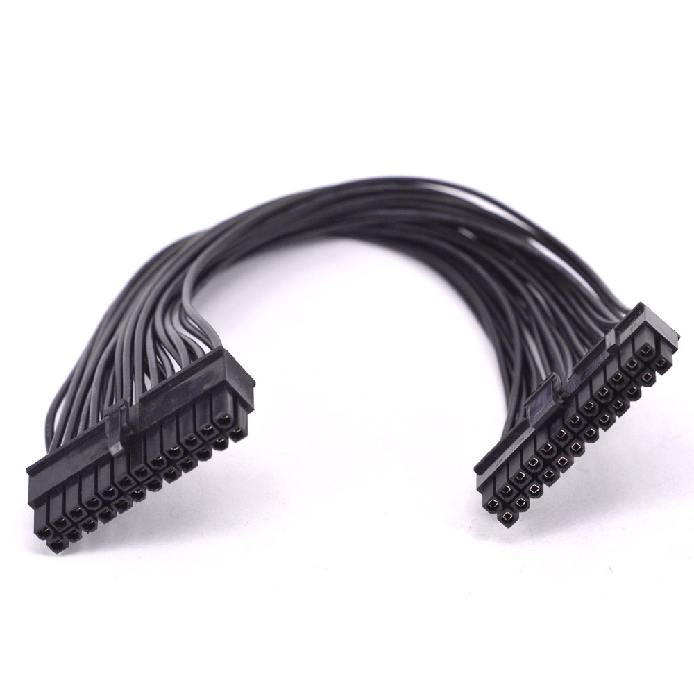 Jual 24Pin 20pin Male to 24Pin Male Port Power Supply Cable 24-pin ATX ...