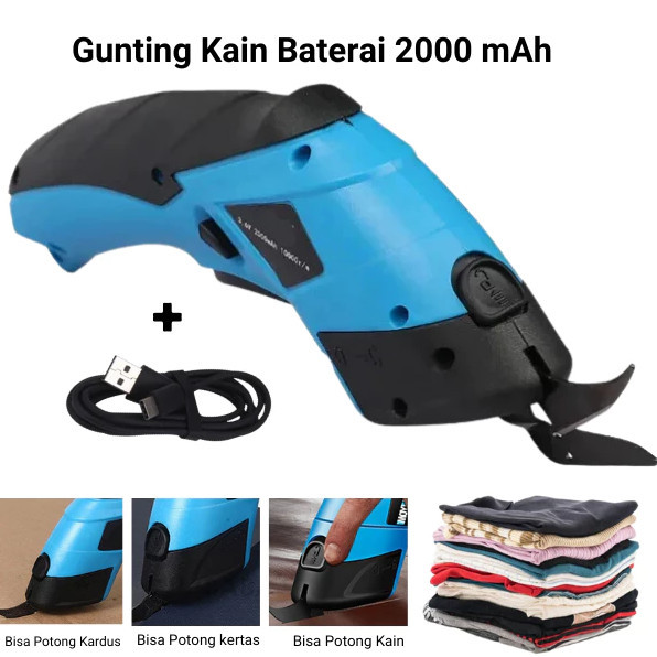 Jual Gunting Listrik Kain, Multifungsi Alat Pemotong Gunting Listrik ...