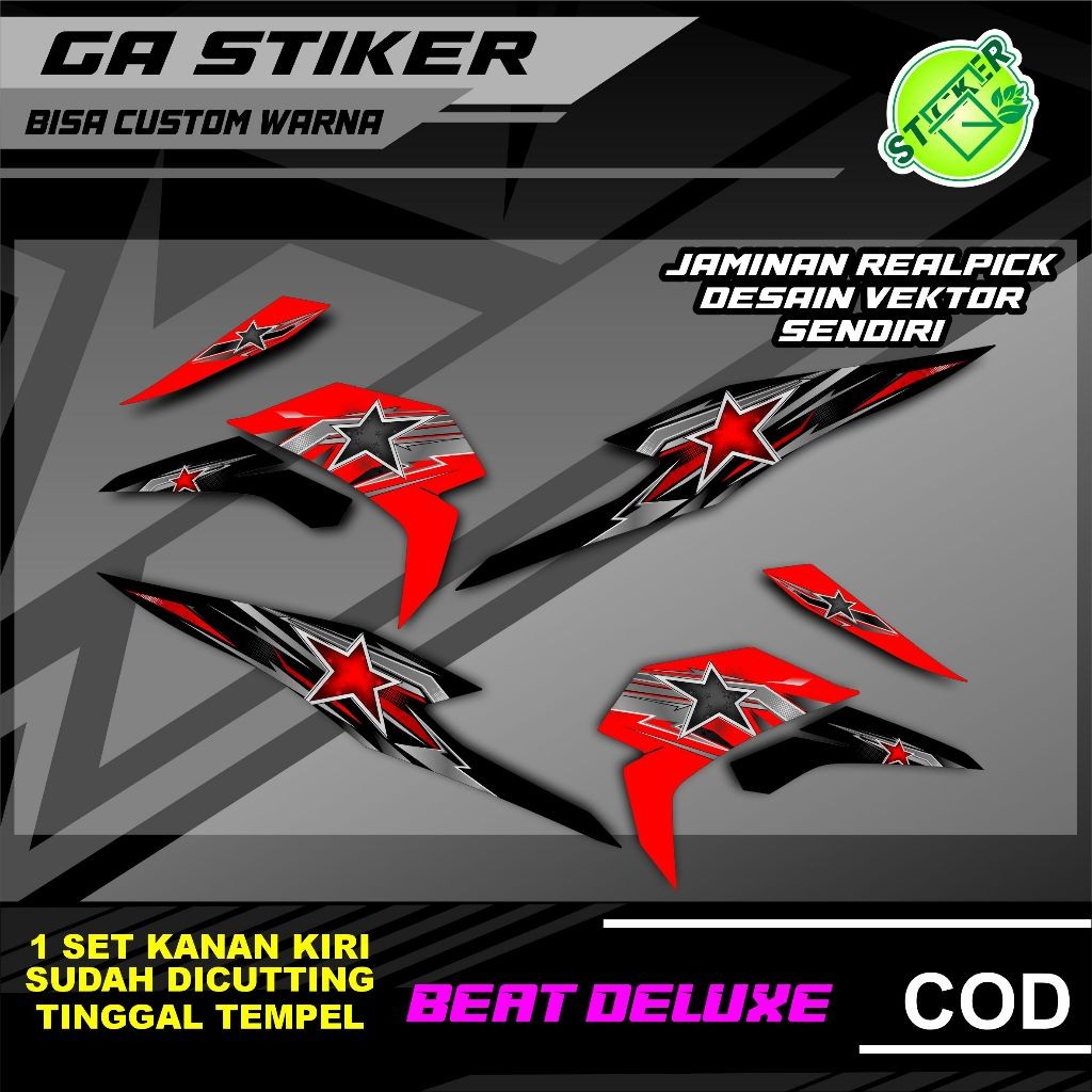 Jual STRIPPING KEREN MOTOR HONDA BEAT DELUXE CBS STREET 2020 2021 2022 ...