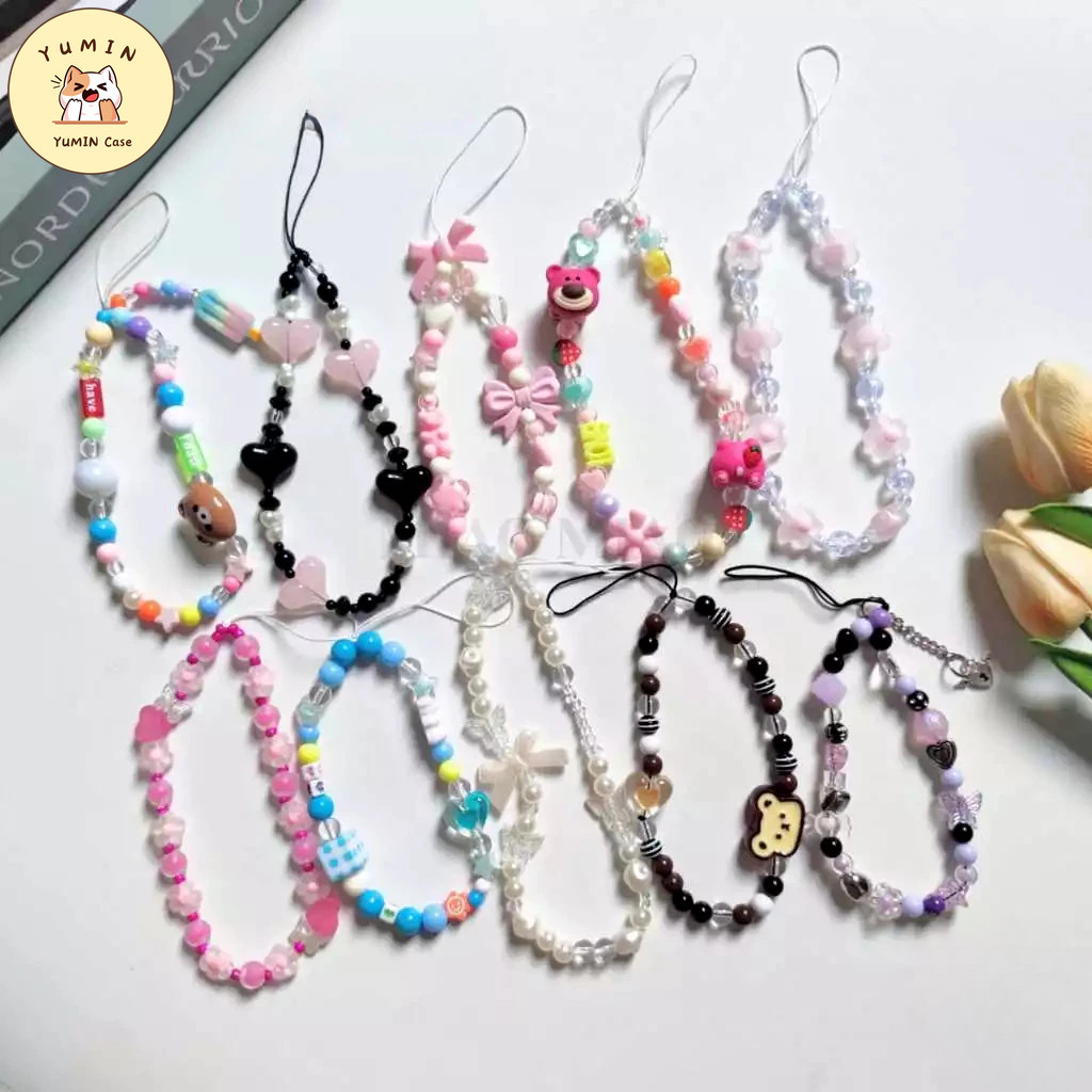 Jual Fantasi Bowknot Mutiara Kartun Kreatif Strawberry Bear Lotso Kupu ...