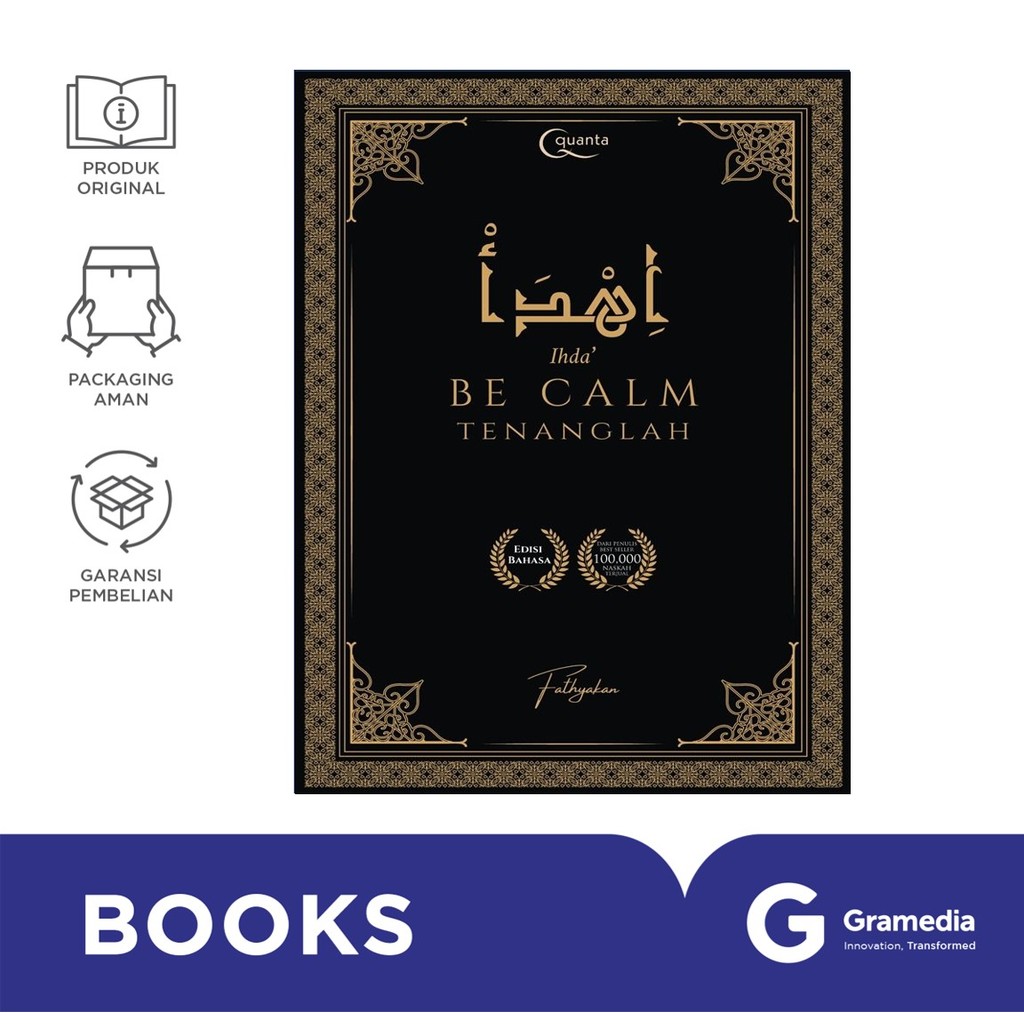 Jual Be Calm - Tenanglah ( Fathyakan ) | Shopee Indonesia
