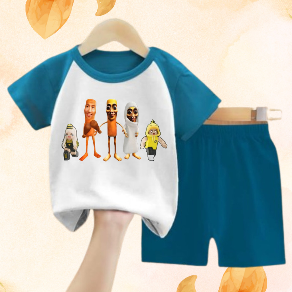 Jual Baju Setelan Anak / Setelan viral motif TUNG TUNG SAHUR AND ...