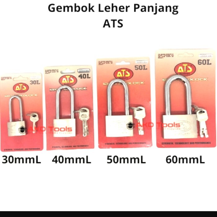Jual Gembok nekel ATS 50 pjg - Gembok Krum ATS 50 pjg - Gembok pagar ...