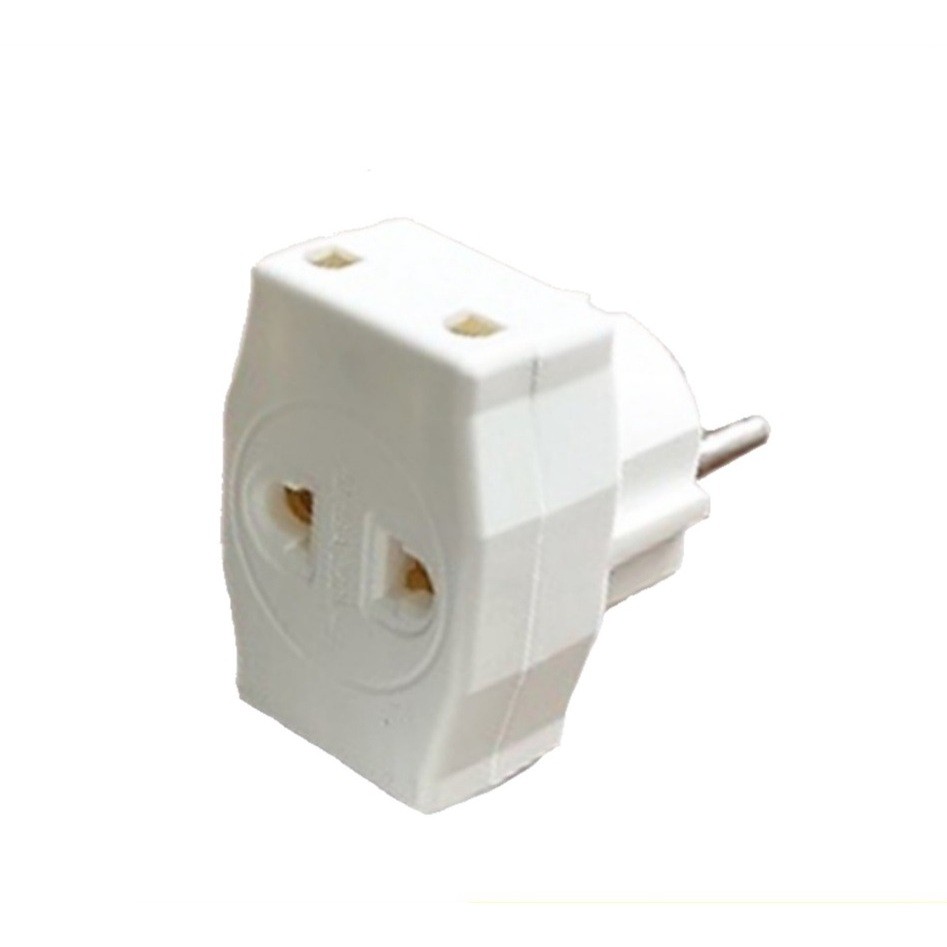 Jual Steker T Multi Terminal Colokan Kotak Dengan 3 Cabang SNI | Shopee ...
