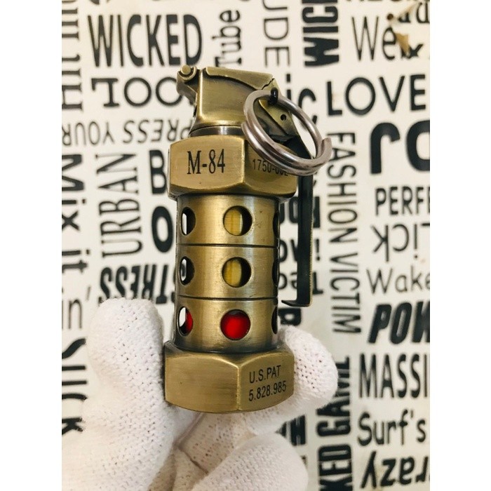 Jual Korek Api Gas M-84 Stun Grenade Korek Unik | Shopee Indonesia