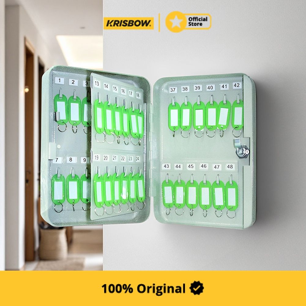 Jual Krisbow Key Cabinet Kotak Kunci 20 Gantungan Kw20-45 | Shopee ...