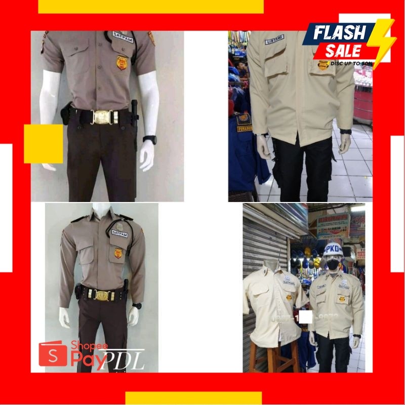 Jual A10.10 | Stelan seragam satpam terbaru 2023_2024.1 stel PDL /PDH stelan baju scurity baru ...