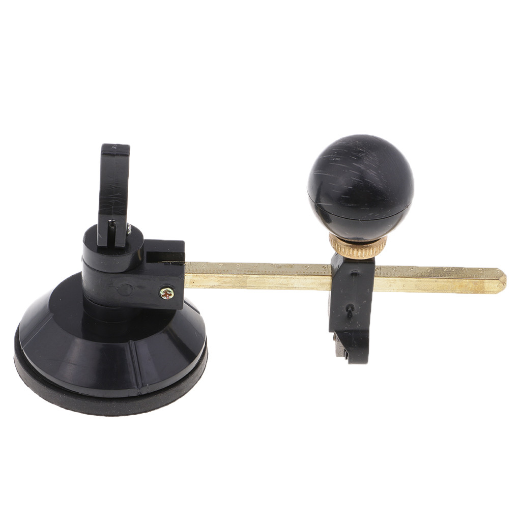 Jual 6 Wheels Adjustable Compasses Type Glass Circle Cutter Circular ...