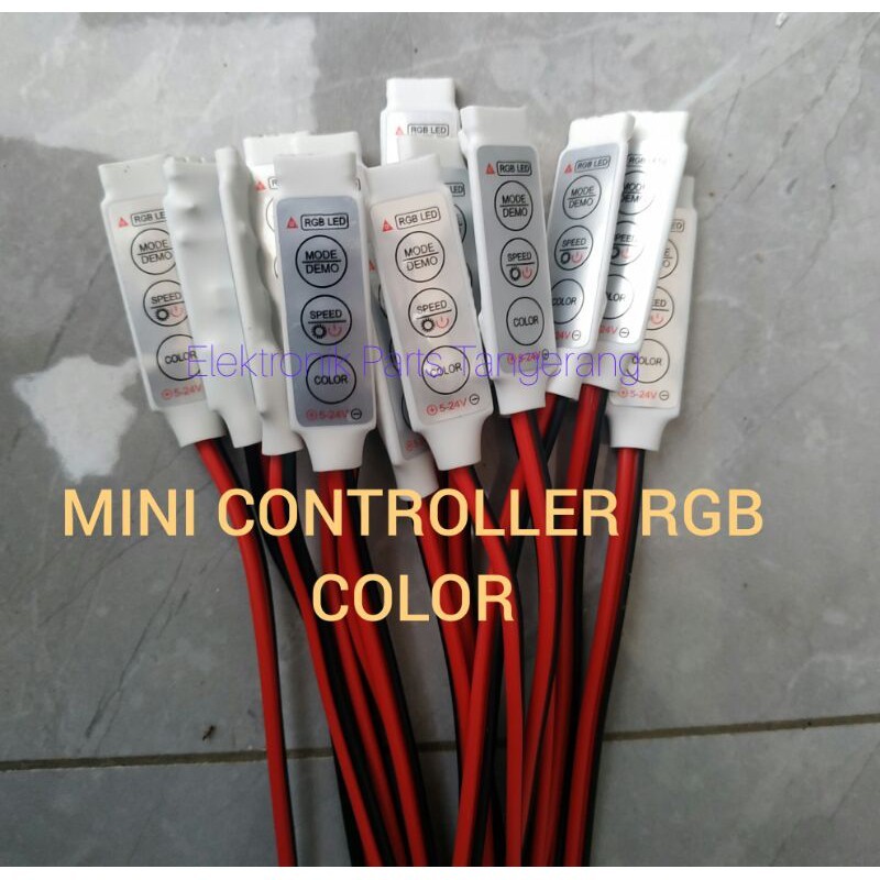 Jual MINI CONTROLLER RGB COLOR RGB CONTROLLER MINI / KABEL KEDIP ...