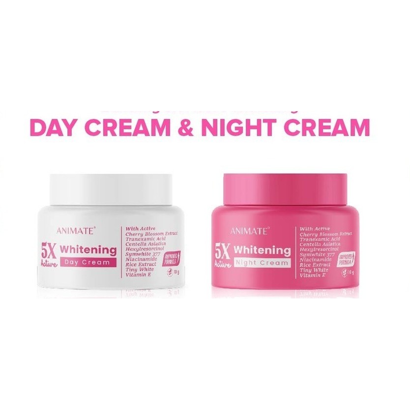 Jual ANIMATE DAY & NIGHT CREAM SERIES / WHITENING CREAM / PERFECT ...
