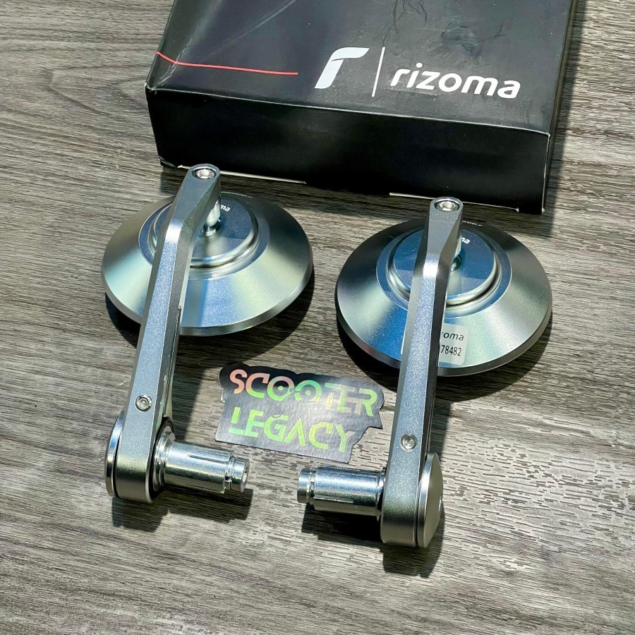 Jual Spion Bar End RIZOMA Class Retro Silver Universal Vespa Sprint ...