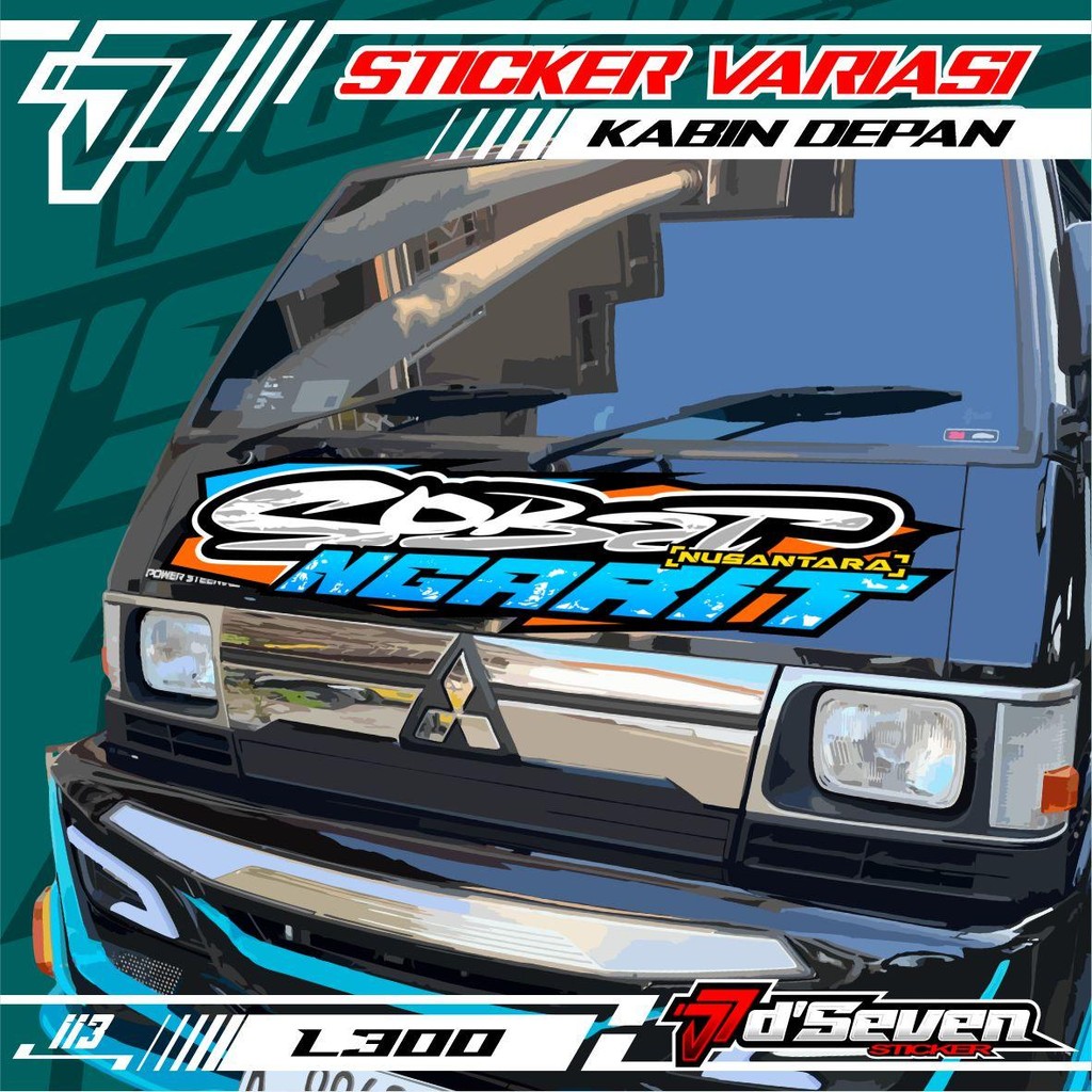 Jual Stiker Kabin Depan All Pick Up SOBAT NGARIT NUSANTARA Full ...