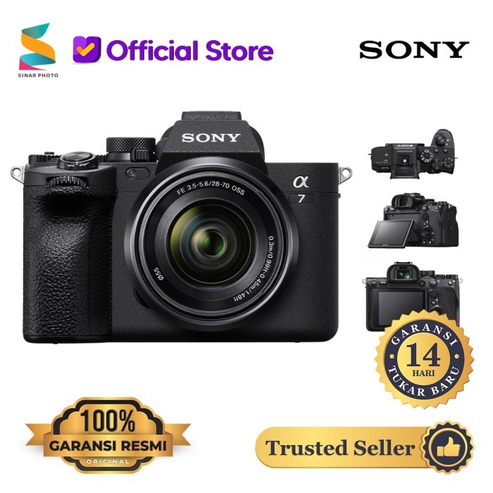 Jual Sony A7IV kit 28-70mm Sony Alpha A7 IV FE 28-70 OSS Sony A7M4 RESMI | Shopee Indonesia