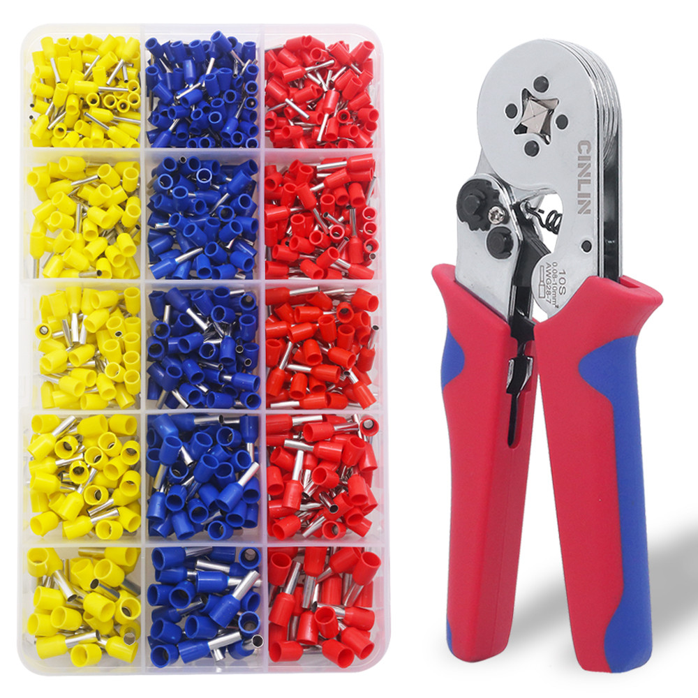 Jual Tube Bootlace VE&TE Terminals Crimping Pliers & Terminal Set Min 0 ...