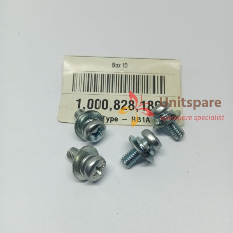 Jual BOLT 5X10 MM BAUT 8 PANJANG 1CM BAUT ORIGINAL DOBELE RING BAUT ...