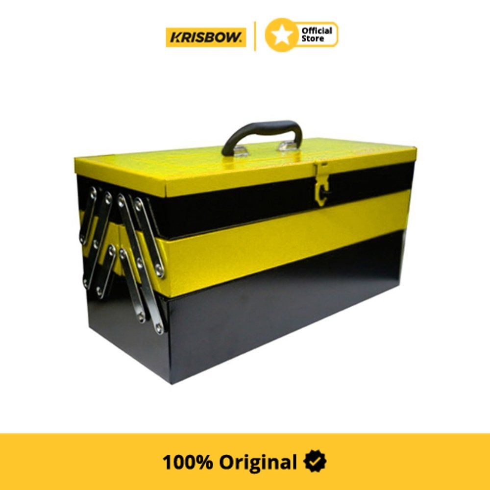Jual Krisbow Toolbox Kotak Perkakas 3 Tingkat 47x21x23 cm | Shopee ...