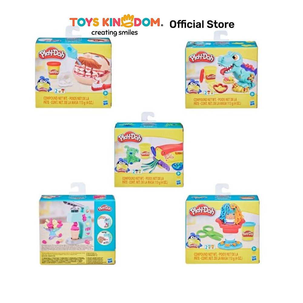 Jual Toys Kingdom Play Doh Set Mini Classics E4902 Random Toys Kids Toy ...