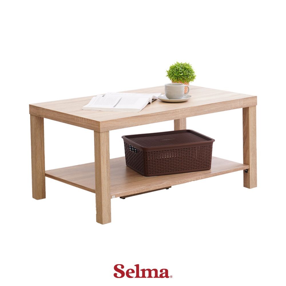 Jual Selma Conti Meja Tamu - Cokelat Muda Coffee Table Meja Ruang Tamu ...