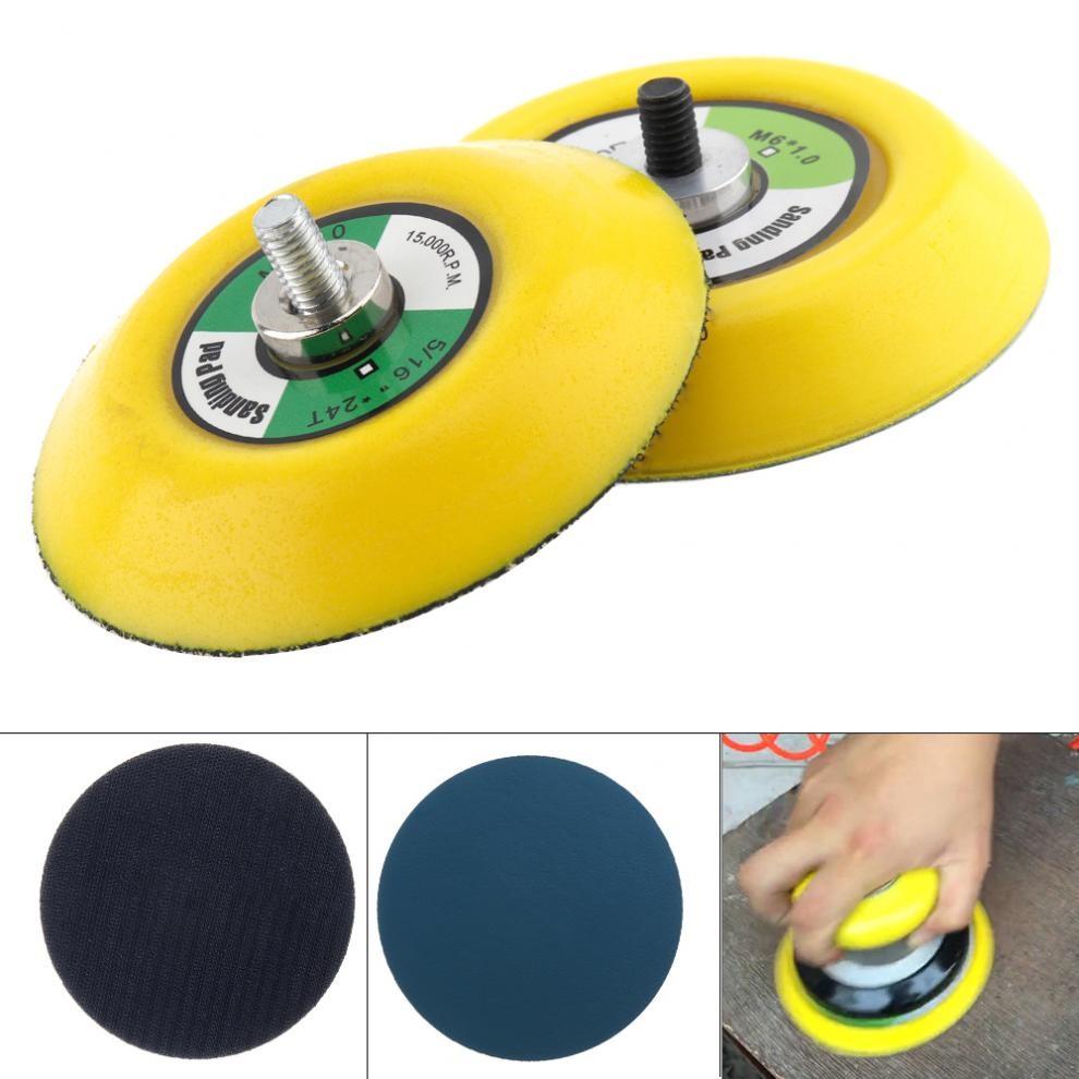 Jual 2pcs/lot 3 Inch 12000RPM Dual Action Random Orbital Sanding Pad ...