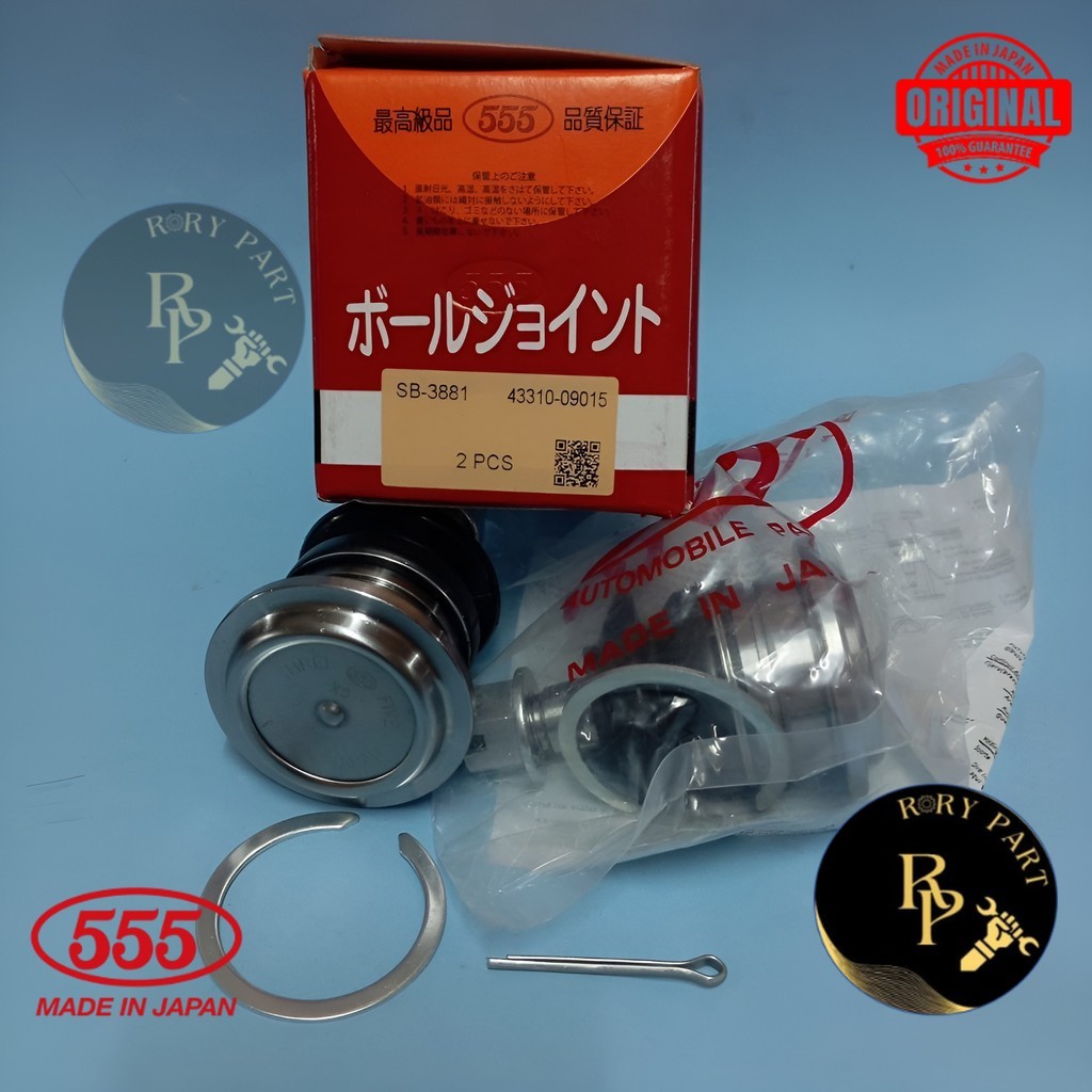 Jual BALL JOINT 555 UP / ATAS TOYOTA INNOVA INNOVA REBORN FORTUNER VNT ...