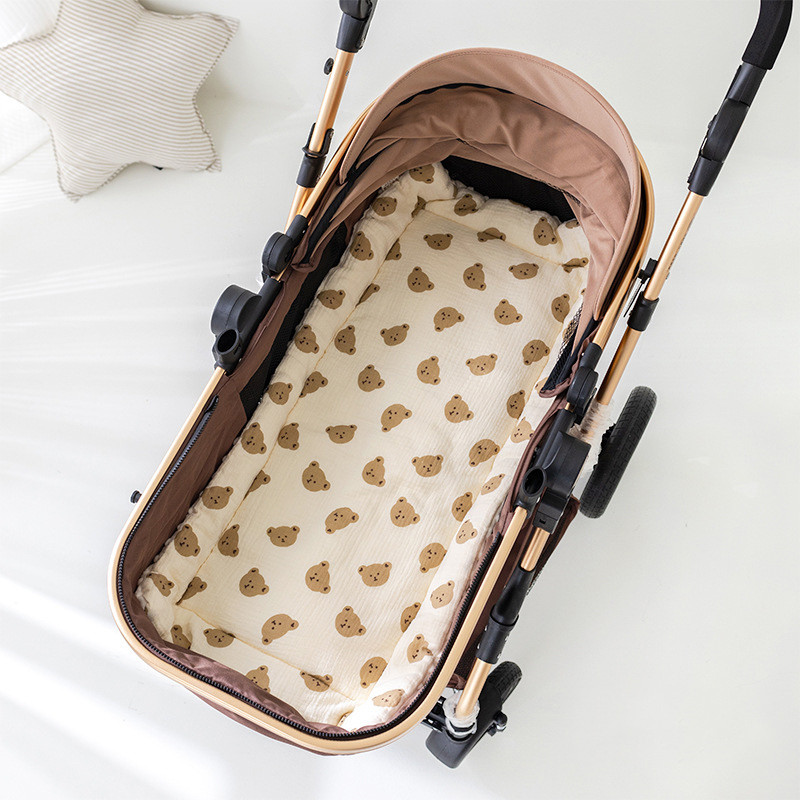 Jual 40*80CM Baby Stroller Seat Cushion Soft Mattress Kids Pushchair ...