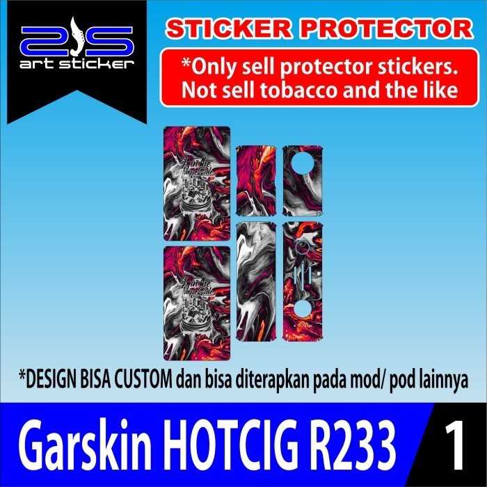 Jual Garskin Hotcig R233 - JOIN THE VAPE | Shopee Indonesia