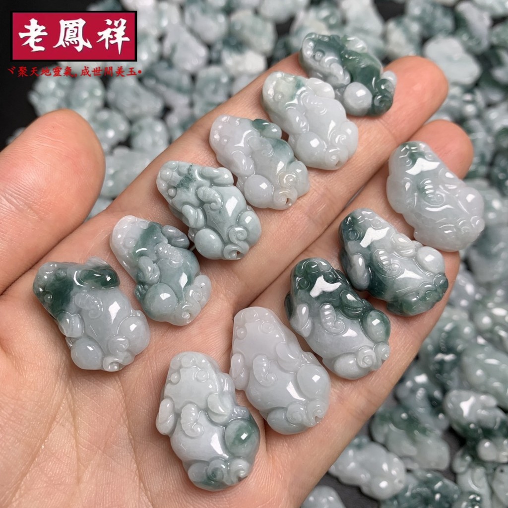 Jual ((Harga 6 Buah) Bahan Myanmar barang jadeite bunga mengambang ...