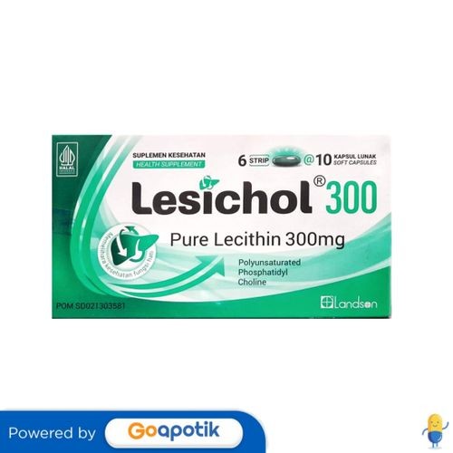 Jual Lesichol 300 Mg Box 60 Kapsul | Shopee Indonesia