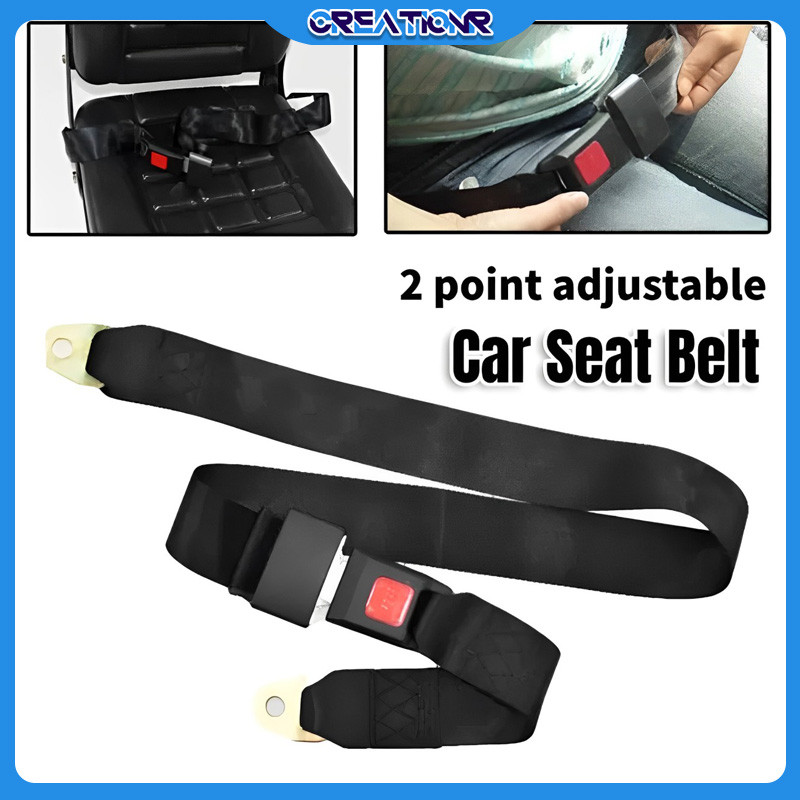 Jual 128cm 2 Titik Sabuk Pengaman Mobil/seat Belt Mobil/safety Belt ...