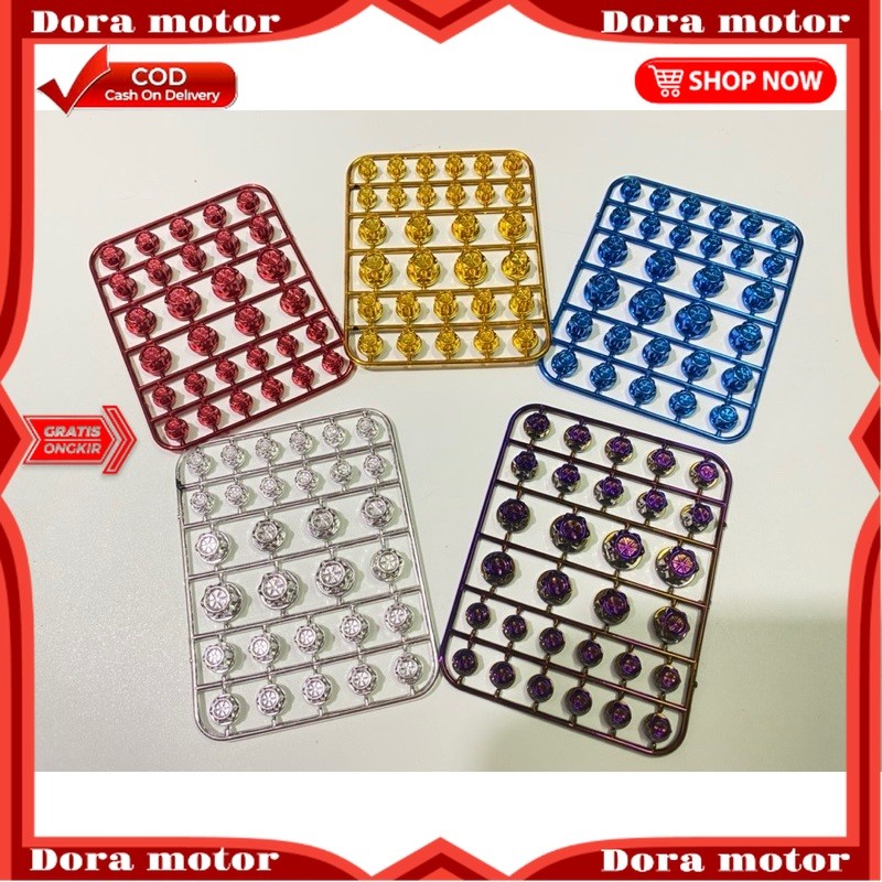Jual cover baut probolt tutup baut probolt Pol9l | Shopee Indonesia