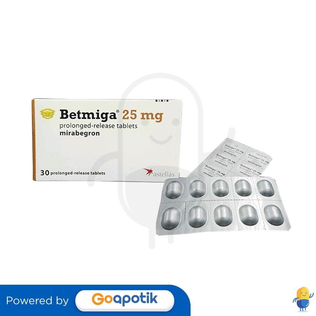 Jual Betmiga 25 Mg Box 30 Tablet | Shopee Indonesia