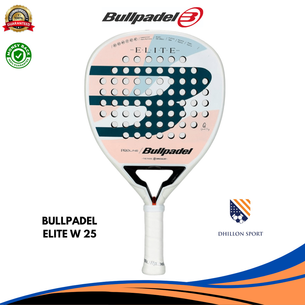 Jual Padel Racket Bullpadel Elite W 25 | Raket Padel BULLPADEL | Shopee ...