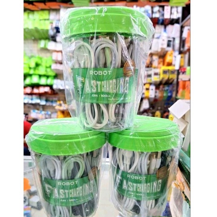 Jual ( 1 TOPLES 20 PCS ) kabel Data ROBOT RBM-100 11 & RBM100S For ...