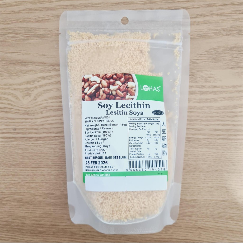 Jual Lohas - Soy Lecithin GMO Free 150g ( Lesitin Soya Kedelai ...