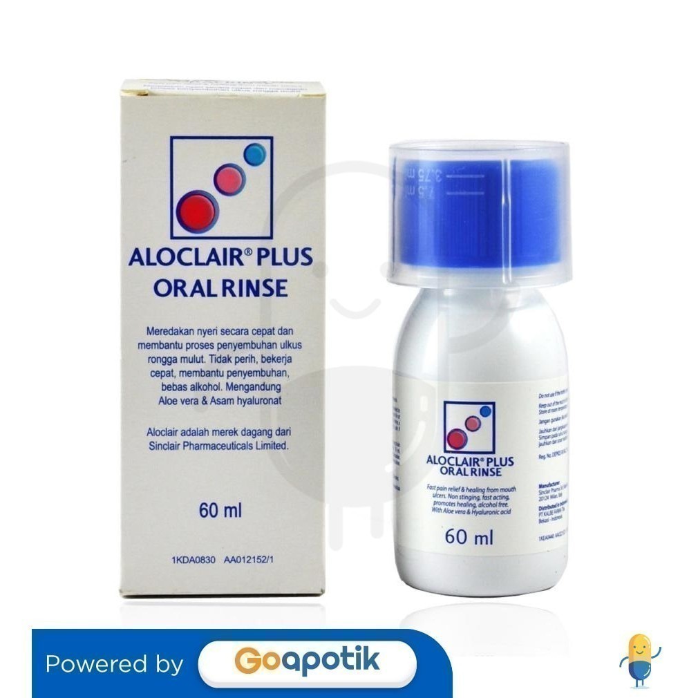 Jual Aloclair Plus Oral 60 Ml Larutan Kumur | Shopee Indonesia