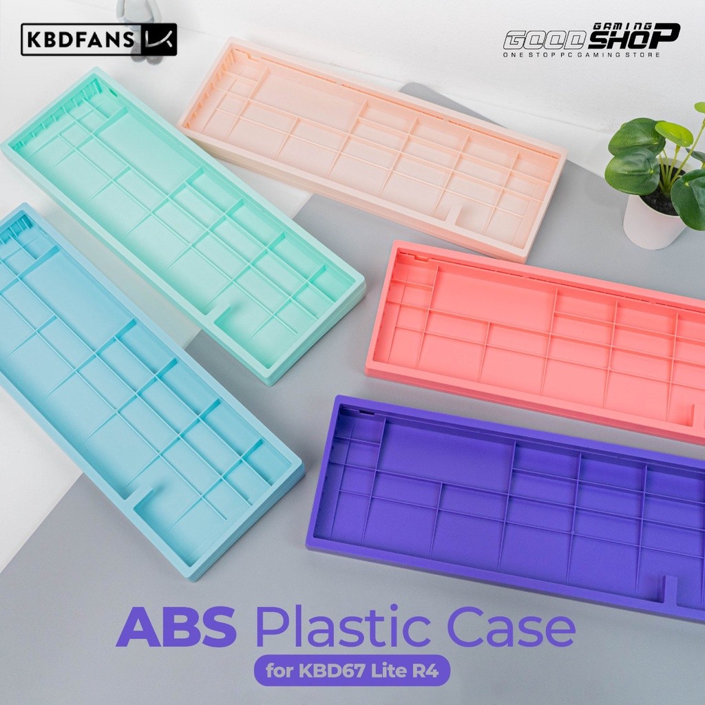 Jual KBDFANS KBD67 Lite R4 ABS Plastic Case - Mechanical Keyboard DIY ...